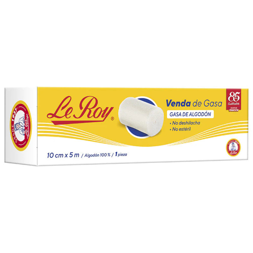 VENDA DE GASA 10CM LE ROY – Proveedora Médica Velasco